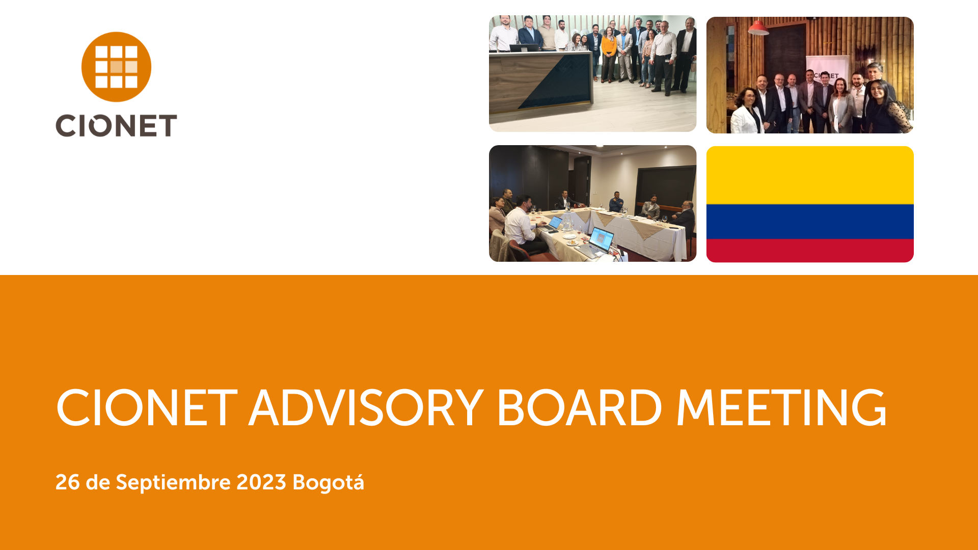 CIONET Events Overview